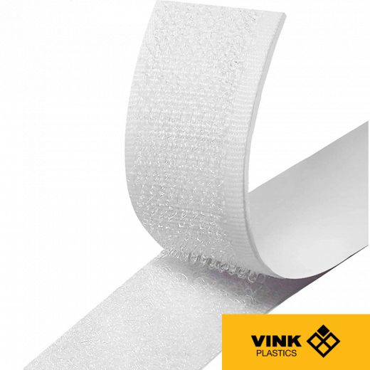 Loop System White S/A 25mmx25m | Vink Plastics