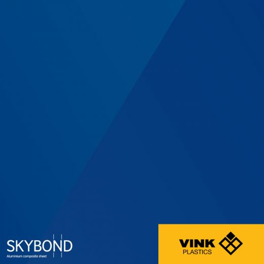 Skybond ACM Blue RAL5002 Gloss/Matt 2550x1250x3mm 0.3mm sk | Vink Plastics
