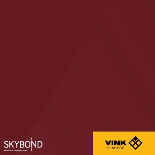 Skybond ACM Burgundy RAL3004 Gloss/Matt 3050x1500x3mm 0.3mm sk | Vink ...