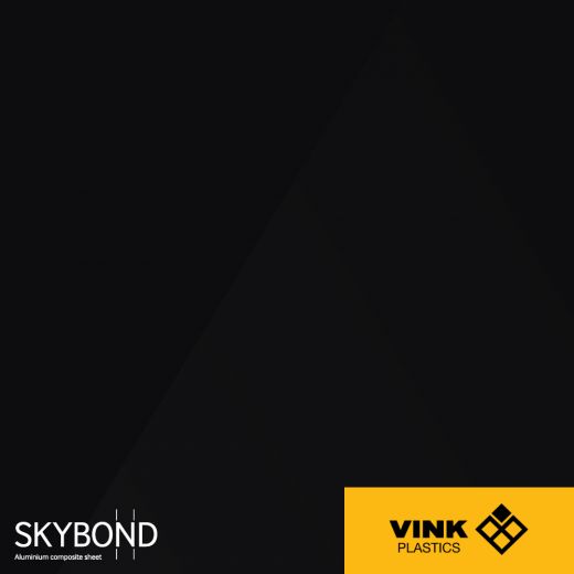 Skybond ACM Black RAL9005 Gloss/Matt 4050x2000x3mm 0.3mm sk | Vink Plastics