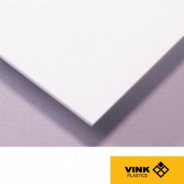 ABS White 00284 Smooth 2500x1250x3mm 1PE B401SM | Vink Plastics