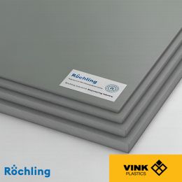 Polystone PPs Polypropylene Grey RAL7037 2000x1000x15mm No PE | Vink ...