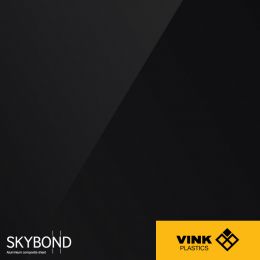 Skybond ACM Black RAL9005 Gloss/Matt 3050x1500x3mm 0.3mm sk | Vink Plastics