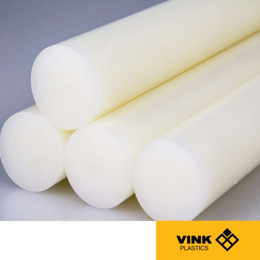 Ai Copolymer Polypropylene Natural 60mm dia 1000mm long | Vink Plastics
