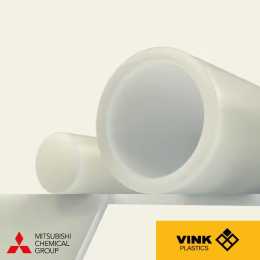 Ertalon 66SA Nylon Natural Food Grade 32mm dia 1000mm long | Vink Plastics