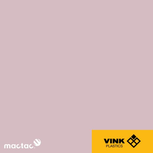 Mactac Glass Décor 758-00 Translucent Romantic Rose 1230mm | Vink Plastics