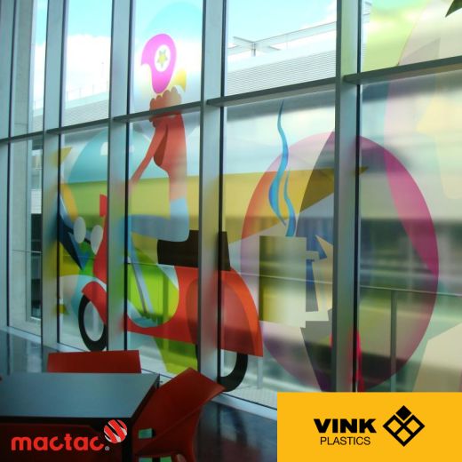 Mactac JT 5409 RUV Optically Clear Polyester Film 1524mm 5m | Vink Plastics