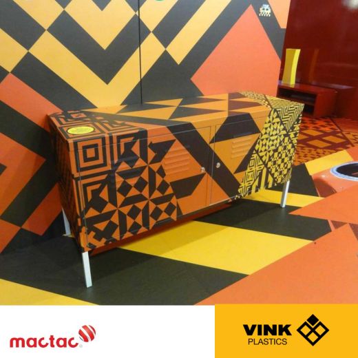 Mactac LF 10700 CM-UV Matt PVC 1370mm 25m | Vink Plastics