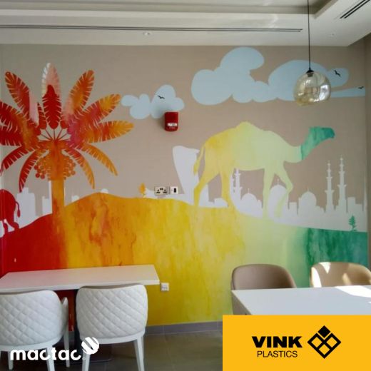 Mactac JT 8500 WM-PT Matt White Permanent 1620mm 50m | Vink Plastics
