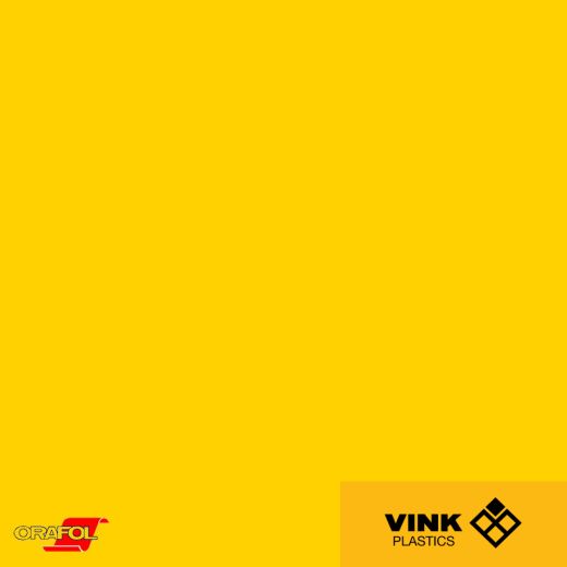 Orafol Oracal 970RA 022 Gloss Light Yellow 1520mm | Vink Plastics