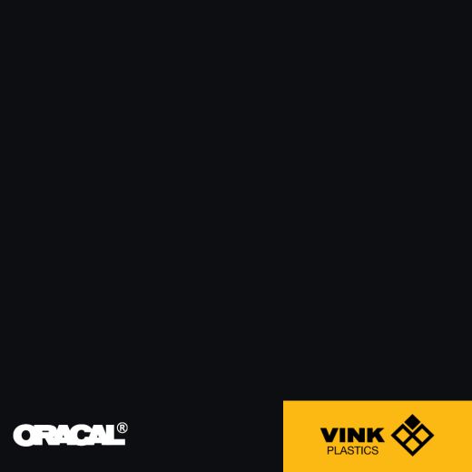 Orafol Oracal 640 070 Gloss Black 1260mm | Vink Plastics