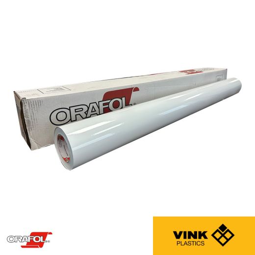 Orafol Oracal 1640 Score Back Permanent White Gloss 1000x700mm | Vink ...