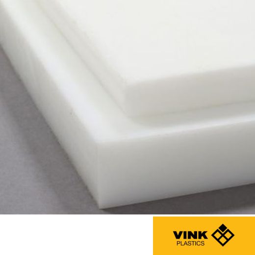 PTFE Natural 1200x1200x12mm No PE | Vink Plastics
