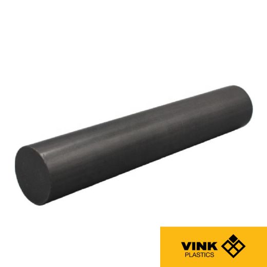 Homopolymer Polypropylene Black 110mm dia | Vink Plastics