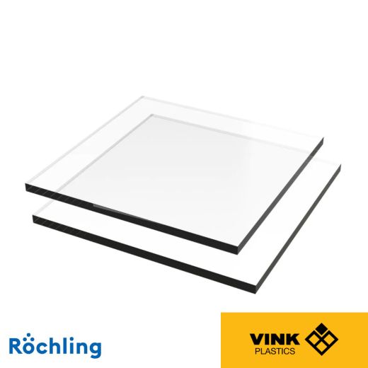 Trovidur ET UPVC Crystal Clear T-05 2440x1220x1mm 2PE | Vink Plastics